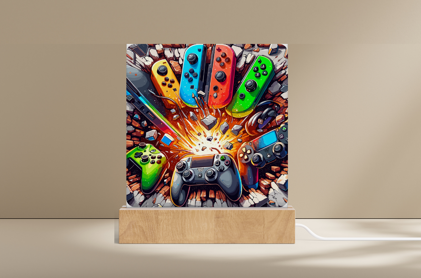 LED Light - Gamer Smash | Lilybug Collective